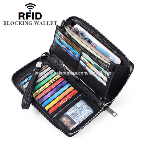 Bulk Buy China Wholesale Unisex Blocking Wallet With Rfid Function $5.8 ...