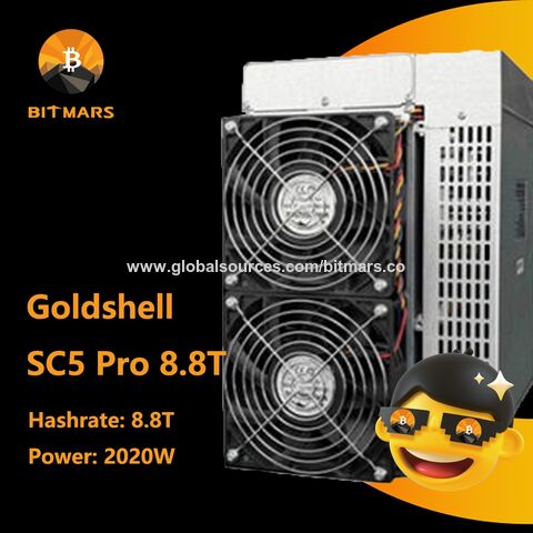 Sell On The Cheap Goldshell Sc5 Pro 8.8t 2020w Siacoin Sc Miner Blake2b ...
