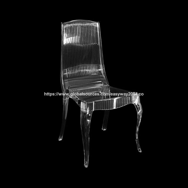 Resin Transparent Party Clear Wedding Chairs For Outdoor Lawn Banquet ...