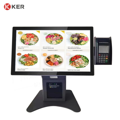 Android11 System 2g+16g Self Service Payment Kiosk Restaurant With Qr ...
