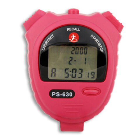 Multifunctional Red Stopwatch With Hourly Chime And Am/pm Indicator Jx ...