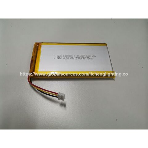 Wholesale High Capacity Rechargeable 8200mah Lithium Polymer Battery ...