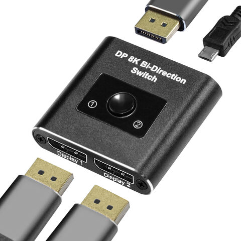 Buy China Wholesale Gmax 1x2 / 2x1 Displayport 1.4 8k Bi-direction ...