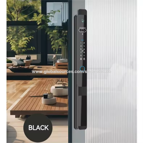 Factory Direct High Quality China Wholesale Face Smart Door Lock Slim ...