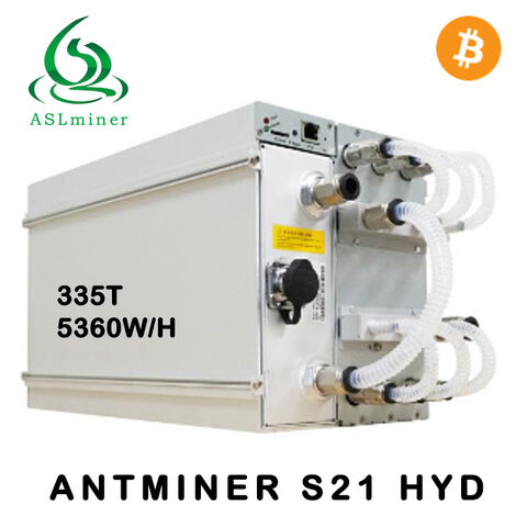 The Powerfull Bitcoin Miner Antminer S21 Hyd 335t Bitmain Asic Mining ...