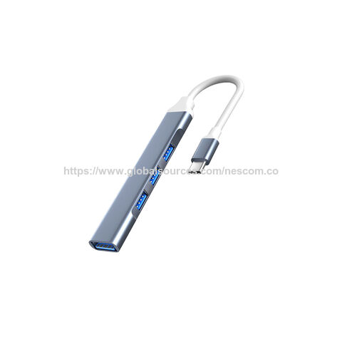4-port Usb-c Hubs 5gbps And Usb 2.0 Hub 480mbps For Computer Macbook ...