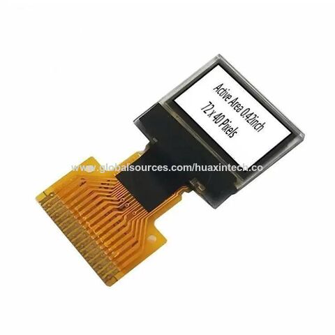 Best Quality 0.42 Inch Monochrome 72x40 Resolution Small Oled Display ...