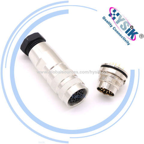 Aisg M16 2 3 4 5 6 7 8 12 14 16 19 24 Pin Male Female Connector Assembly Cable Connector $5.68 ...