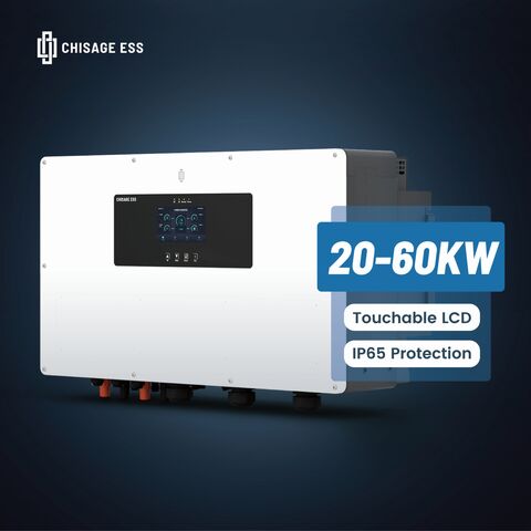 High Voltage 50kw Ip65 Waterproof Wall Mounted C&i Three Phase Hybrid ...
