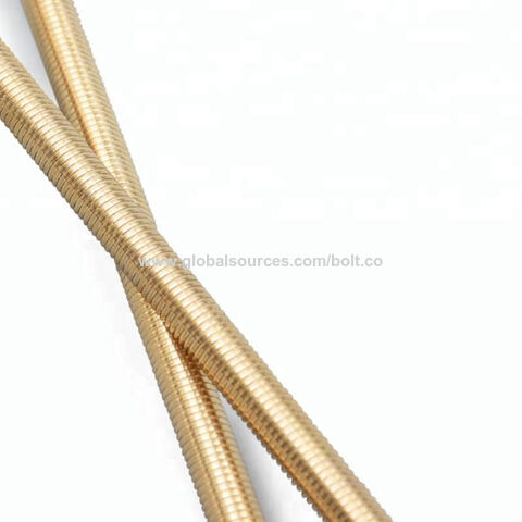 2-3/8 2-1/4 Phosphor Bronze Silicon Bronze C63000 Brass Full Thread Rod ...