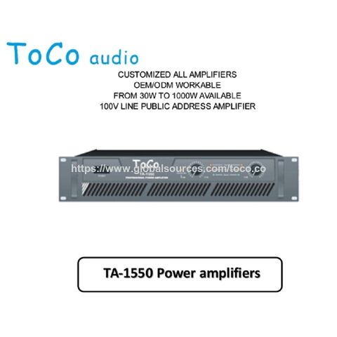 Exclusive Customization 2u Professional Ta-1550 Power Amplifier For ...