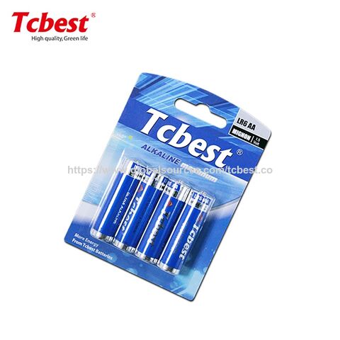 Ecological Friendly Alkaline Tcbest Lr6 Battery 1.5v Aaa Battery 1.5v ...