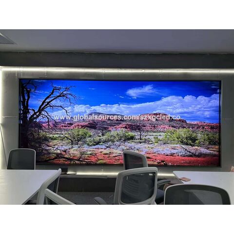 P1.56 Indoor Cob Led Display Screen Cob Led Tv Control Room Big Led ...