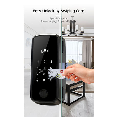 High Security Durable Push Glass Sliding Door Office Store Biometrics ...