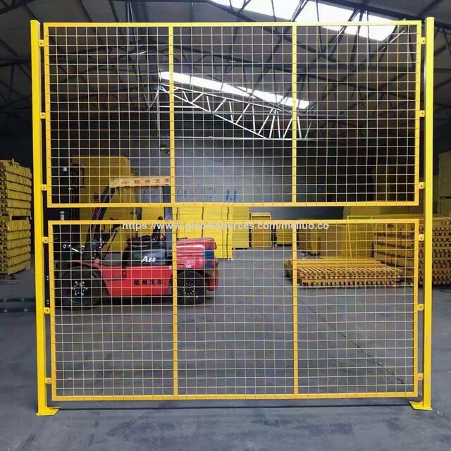 Fence Workshop Steel Metal Net Welded Wire Mesh Partition Safety ...