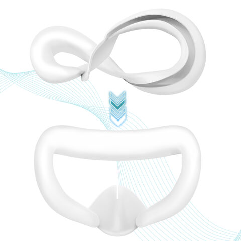 Silicone Face Mask Integrated Shading Face Mask Compatible With Meta ...