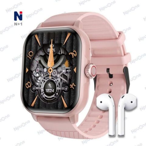 Montre Connecte Pedometer Njh10 Smartwatch Nfc Bt5.0 Amoled Screen ...