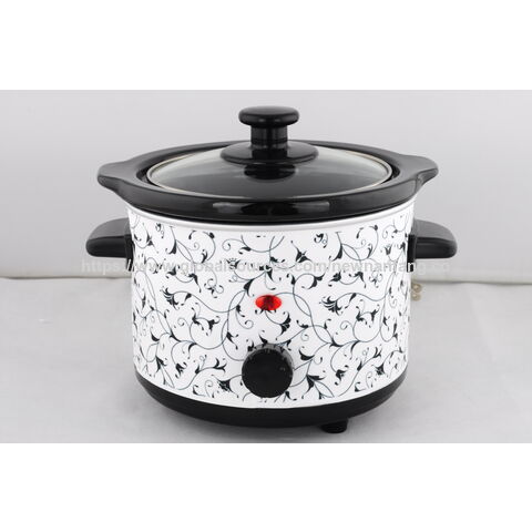 Crock-pot 3.0/2.5 Quart Round Shaped Slow Cooker, Oem Stainless Steel ...