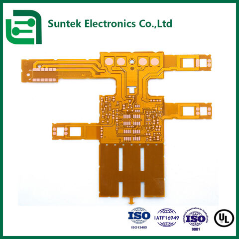 Double Sided Fast Turn Rigid Flex Pcb Design Fuse 200mmx90mm High Tg ...