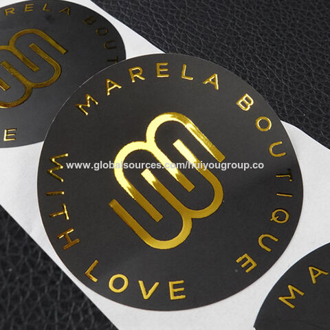 Paper Sticker Private Design Product Labels Self Adhesive Round ...