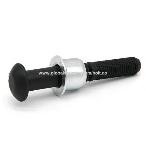 C50lr-br20-12 Huck Bolt With Collar Grade 5 Galvanized Bolt Grooved ...