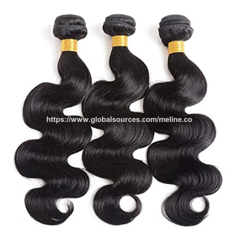 Human Hair Wigs Body Wave Hair Weave Bundles 100%human Hair Extensions ...
