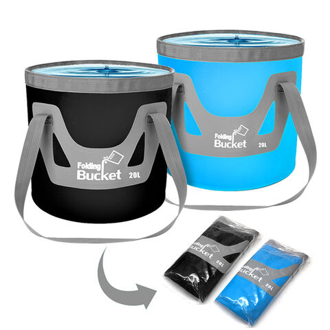 Collapsible Bucket 12 ，20 Gallon Bucket Multifunctional Portable ...