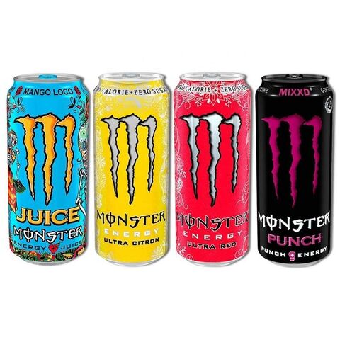 Wholesale 330ml 12cans Monsters Energy Drinks Factory Price Taurine ...