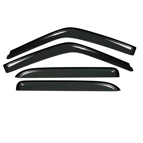 Customized Window Visor Acrylic Pmma Black Wind Vent Air Deflector 4pcs ...