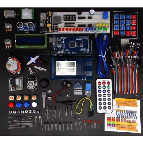 Learning Tools Arduino Super Kit Including Breadboard Step Motor Sg90 ...