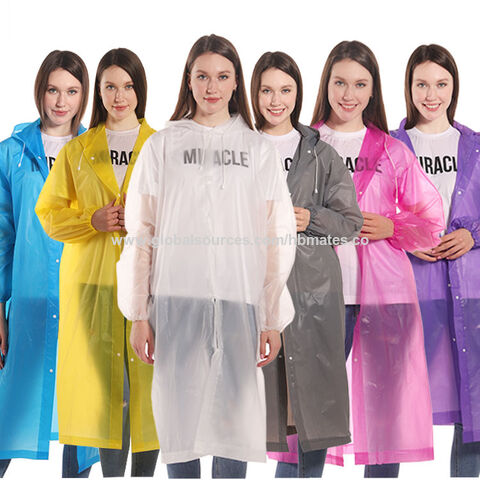 Factory Price Portable Disposable Poncho Raincoats For Men Women Rain Poncho Emergency Poncho ...