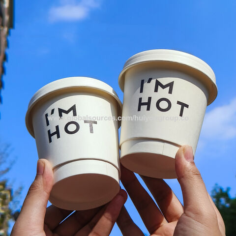 Paper Cup Custom Eco Friendly Disposable Double Wall Heat Insulated ...