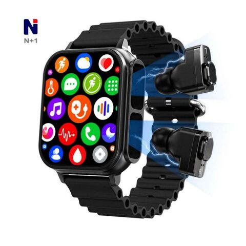 Can Call Siri Low Power Consumption Ultra Smart Watch With Tws Earbuds ...