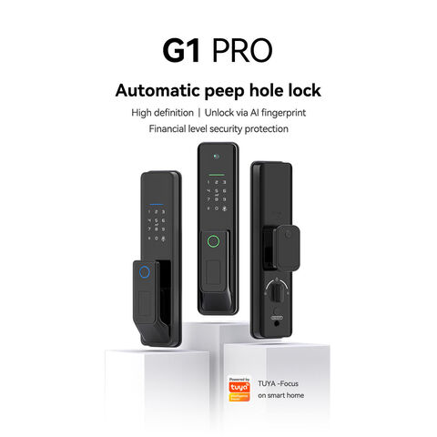 Factory Price Automatic Smart Lock Camera Wifi Digital Deadbolt Front ...