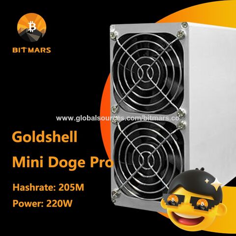 Supplier Quick Delivery Goldshell Mini Doge Pro 205mh/s 220w No Psu ...
