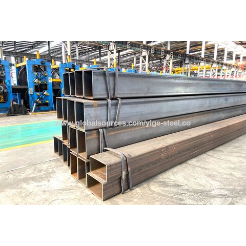 Q235 Black Welded Square Steel Tubes Steel Rectangular Tube 40×60/80*90 Square Pipe - China ...