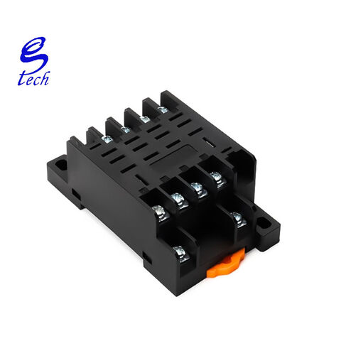 Intermediate Relay Rtf14a Rtf08a-e Base Hh62p Socket Large 14 Pin Rail ...