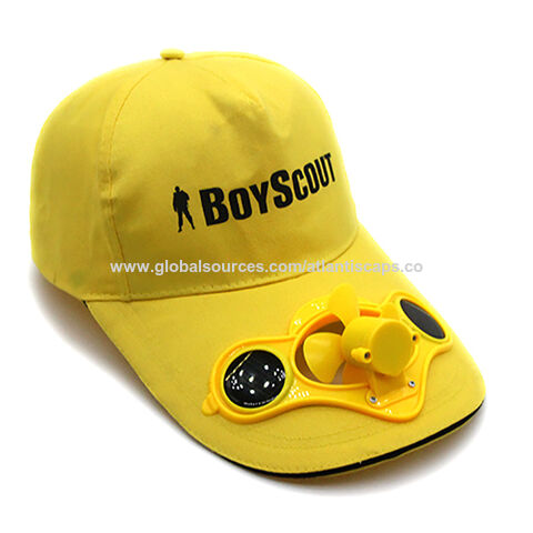Bulk Buy China Wholesale Fan Baseball Hat Solar Cooling Hat Summer ...