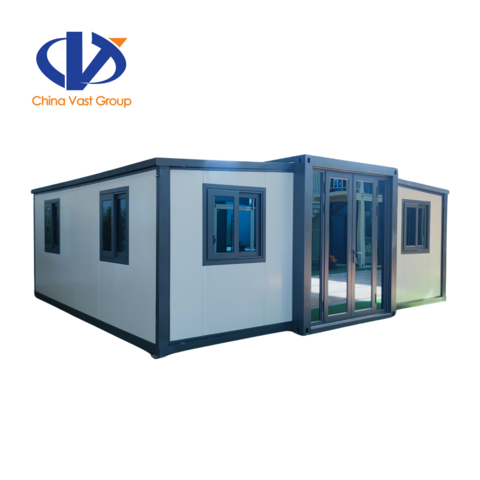 Folding Flat Container Houses Are Sturdy Durable With A Sturdy Outer ...