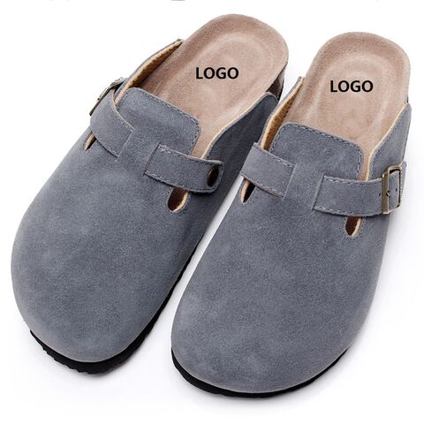 Buy China Wholesale Superstarer Autunmn Winter Cow Suede Men's Clogs ...