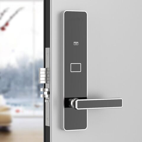 Smart Electronic Door Key Card Hotel Entry Lock With Key Security ...