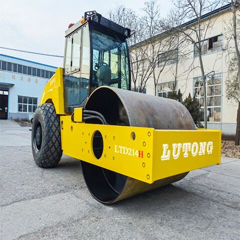 14tons Compactor Of Hydraulic Drive Single Drum Vibration Amplitude 1.7 ...