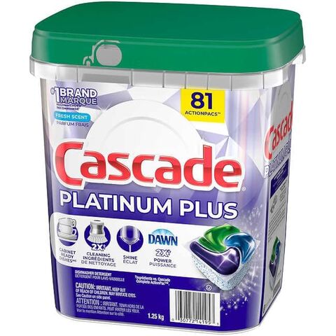 Factory Price On Sale Cascade Platinum Plus Dishwasher Pods, Dish ...