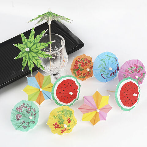 Ai-mich Decorative Party Customized Cocktail Paper Umbrella Cocktail ...