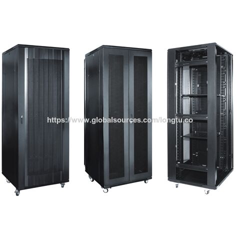 Solid Metal 42u Floor Standing 19'' Rack ,solid Metal Door With Lock ...
