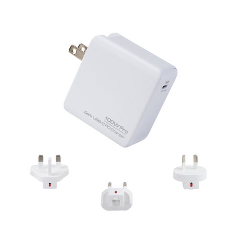 2024 New Latest Small Pd100w Single Type-c Port Gan Ac Charger For ...