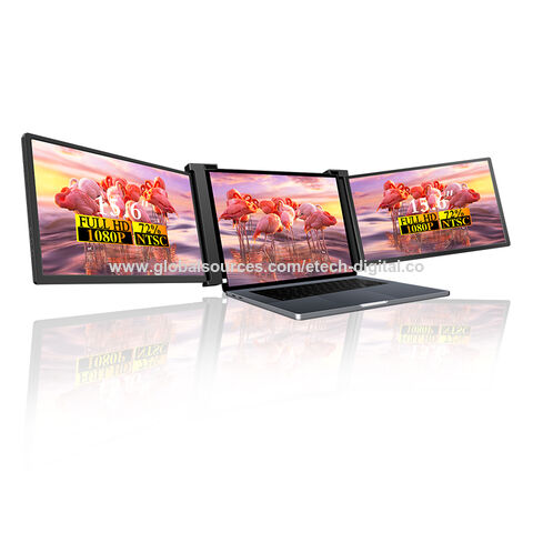 Buy China Wholesale 15.6 Inch Lcd Dual Screen Ips 1080p Type C And Hd ...