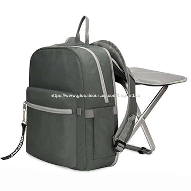 Multi-functional Backpack Stool Combo Backpack And Portable Folding ...
