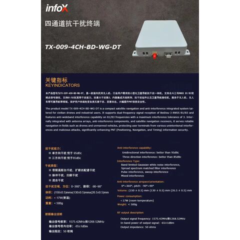Buy China Wholesale Uav Anti-interference Antenna 009 & Uav $5999 ...