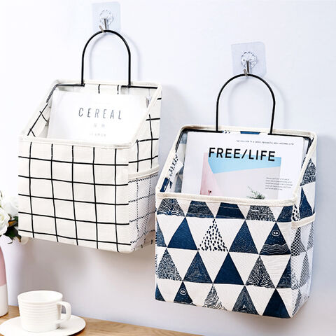 Artful Design Bag Wall Hanging Bag Dormitory Hanging Wall-type Small ...